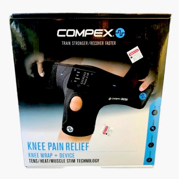 Compex | Other | Copy Compex Knee Wrap Heated With Tens Unit For Knee ...
